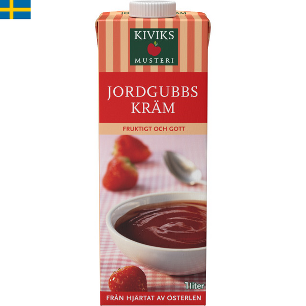 Kivik's Strawberry Cream 1l – Nordicfood