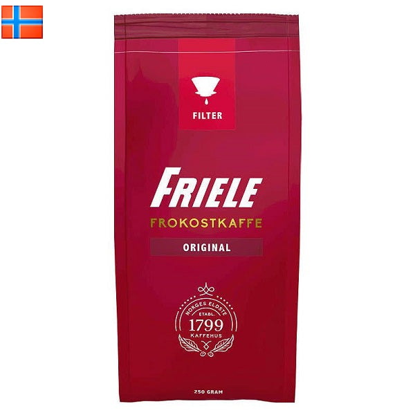 Friele Frokost Filtermalt Kaffe 250g – Nordicfood