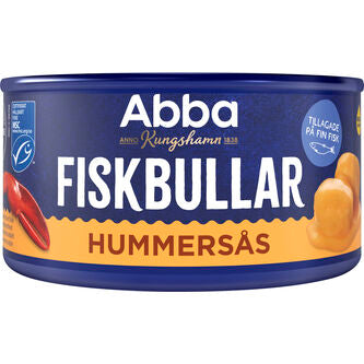 Abba Fish balls in Hummersås 375g – Nordicfood