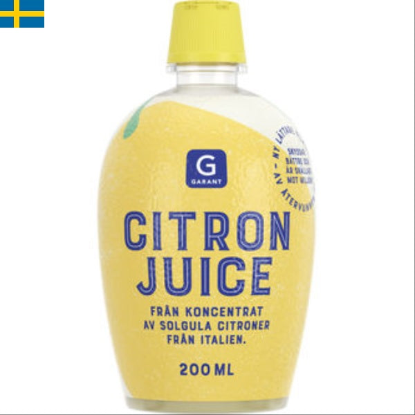 Garant Citron Pressad 200ml – Nordicfood