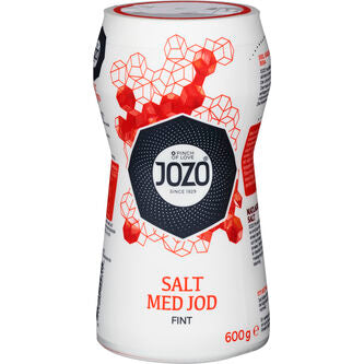 Jozo Fint Salt med Jod 600g – Nordicfood